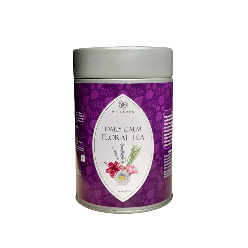 Preserva Wellness Daily Calm Tea (25 grams) for Stress & Anxiety